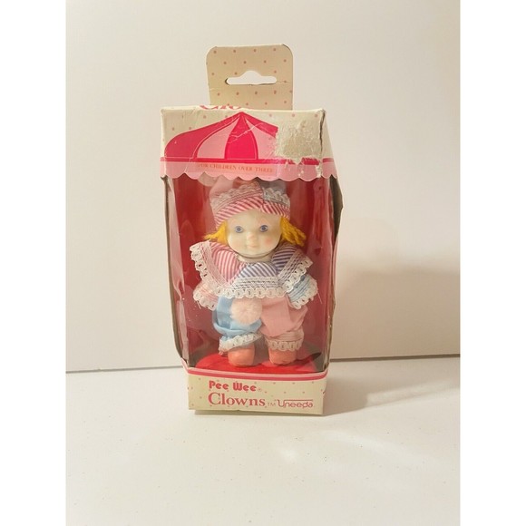 Uneeda | Other | Vintage Uneeda Pee Wee Clowns Mini Dolls Nos | Poshmark